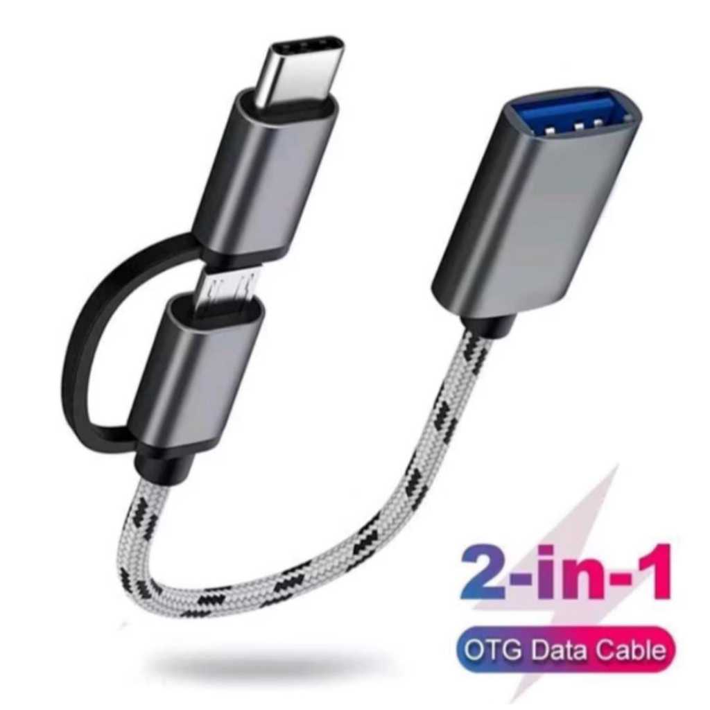 Jual OTG 2 IN 1 MICRO TYPE C FAST TRANSFER OTG FLASH DISK ANDROID ...