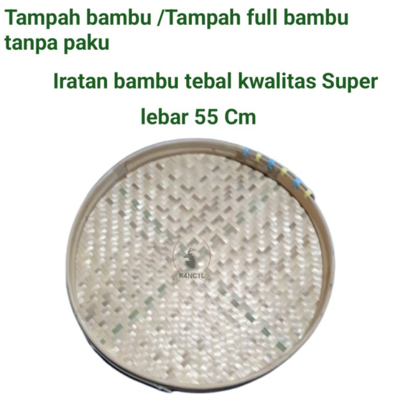 Jual Tampah /Tambuir/ Tampah iratan tebal /Tampah bambu tanpa paku ...