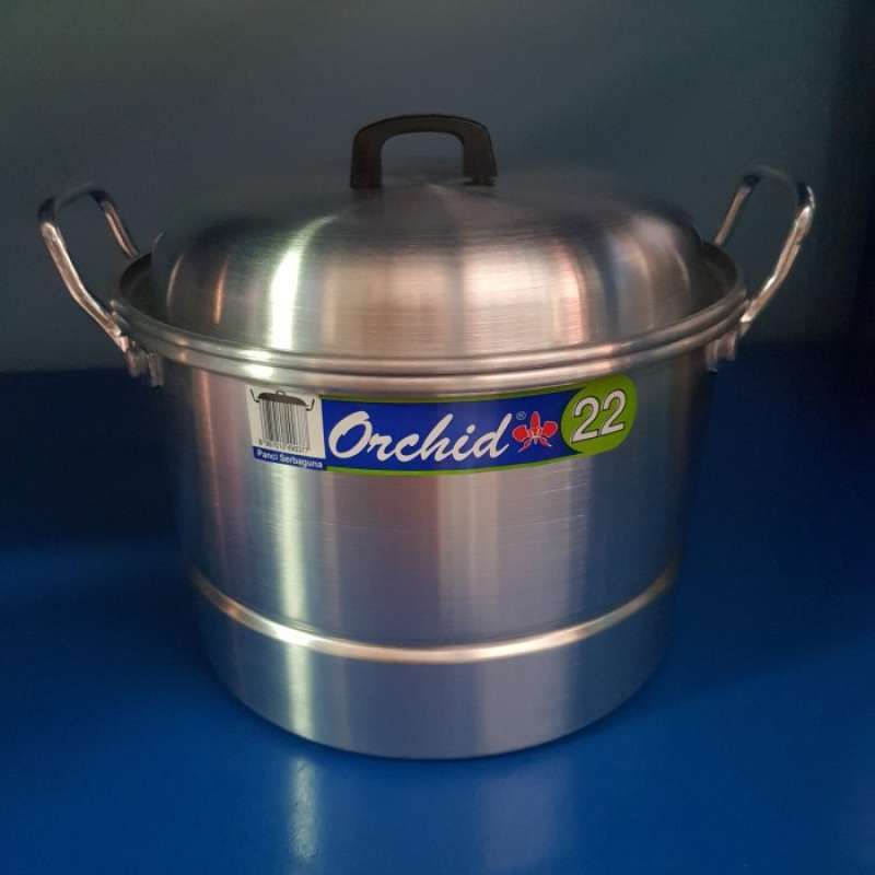 Jual panci langseng panci kukusan panci sarangan diameter 22cm ORCHID ...