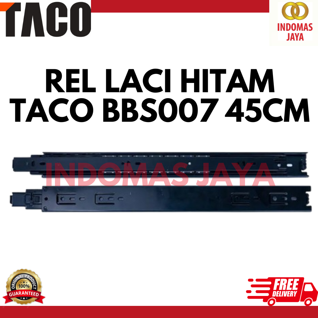Jual TACO REL LACI DOUBLE TRACK BBS007 45CM | Shopee Indonesia