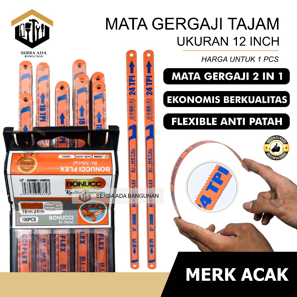 Jual SAB Mata Gergaji Mata Gergaji Kayu Besi Plastik Mata Gergaji FLEX 18/ 24T Bonuchi ujira ...