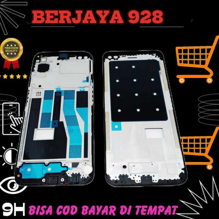 Jual FRAME / TULANG TENGAH / TATAKAN LCD REALME 6 PRO ORIGINAL NEW ...