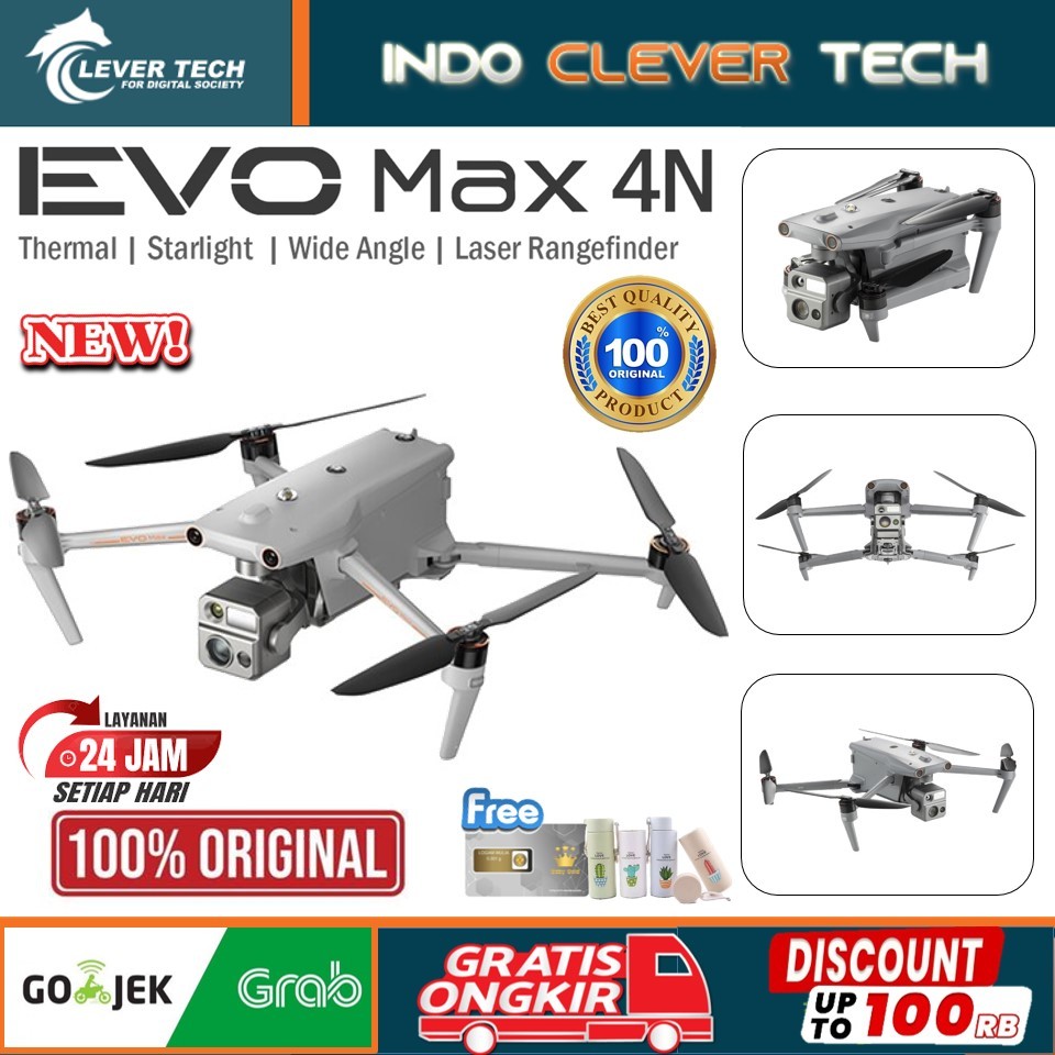Jual Autel Robotics EVO MAX 4N Drone Kamera | Shopee Indonesia