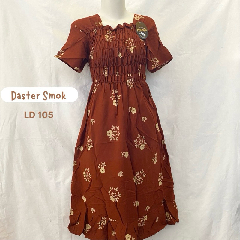 Jual Daster Smok Kerut Dada | Daster Dress Canda | Shopee Indonesia