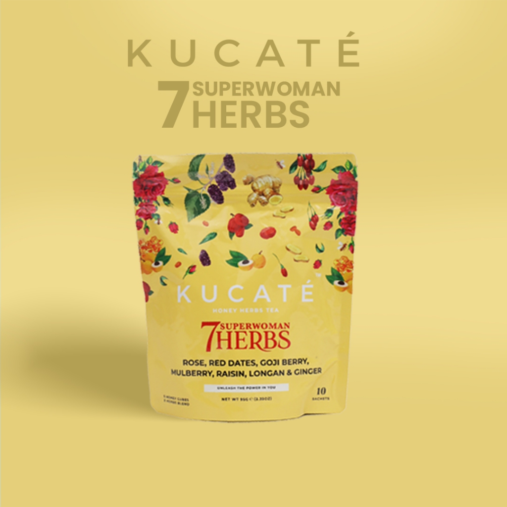 Jual KUCATE - Honey Herbs Tea Superwoman - Minuman Teh Herbal Isi 10 ...