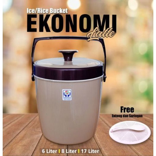 Jual Termos Nasi dan Es Batu 8 Liter Usa Suryaplast | Shopee Indonesia