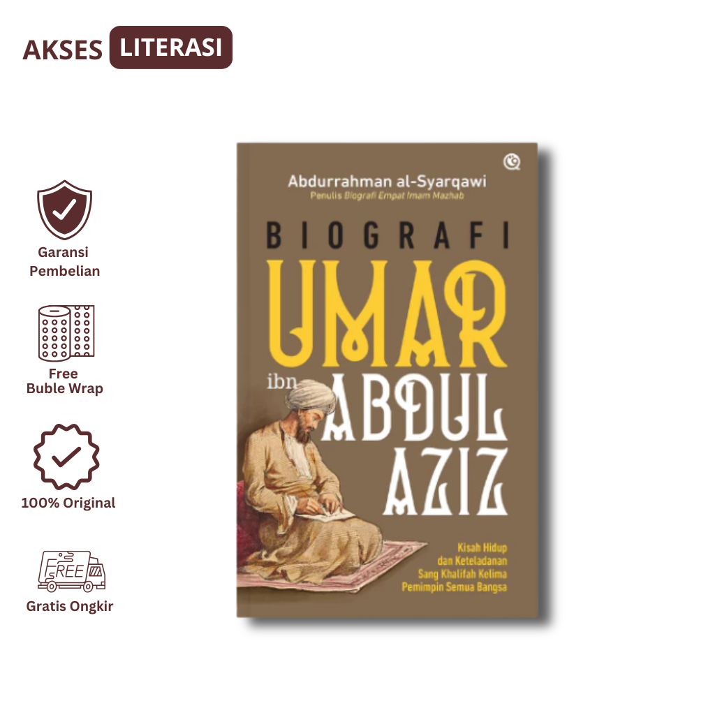 Jual [FREE BUBBLE WARP] Penerbit Qaf - Biografi Umar ibn Abdul Aziz - [Karya Abdurrahman al ...