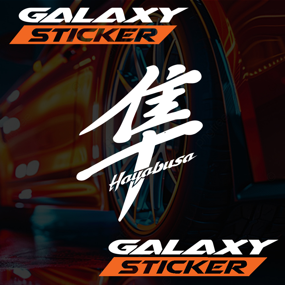 Jual cutting sticker variasi motor hayabusa.stiker body motor logo ...