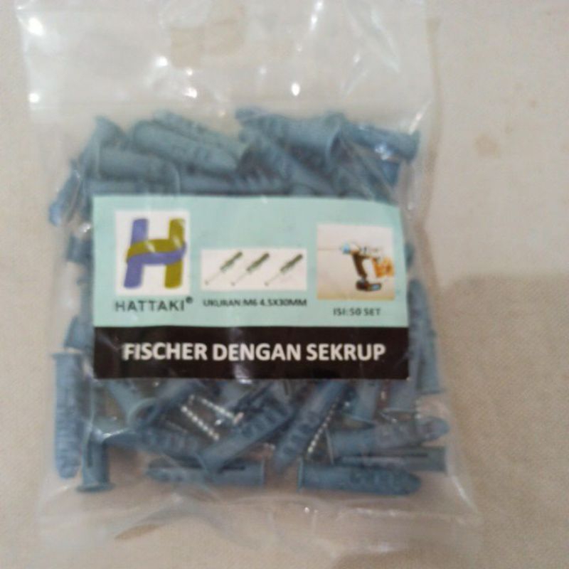 Jual HATTAKI FISCHER + SEKRUP S6 | Shopee Indonesia