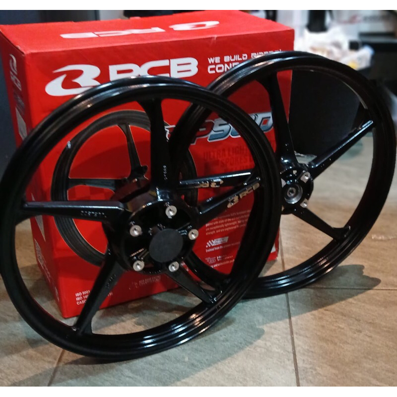 Jual VELG RCB MX KING SP500 PALANG 5 GLOSS BLACK GOLD BRONZE UKURAN ...