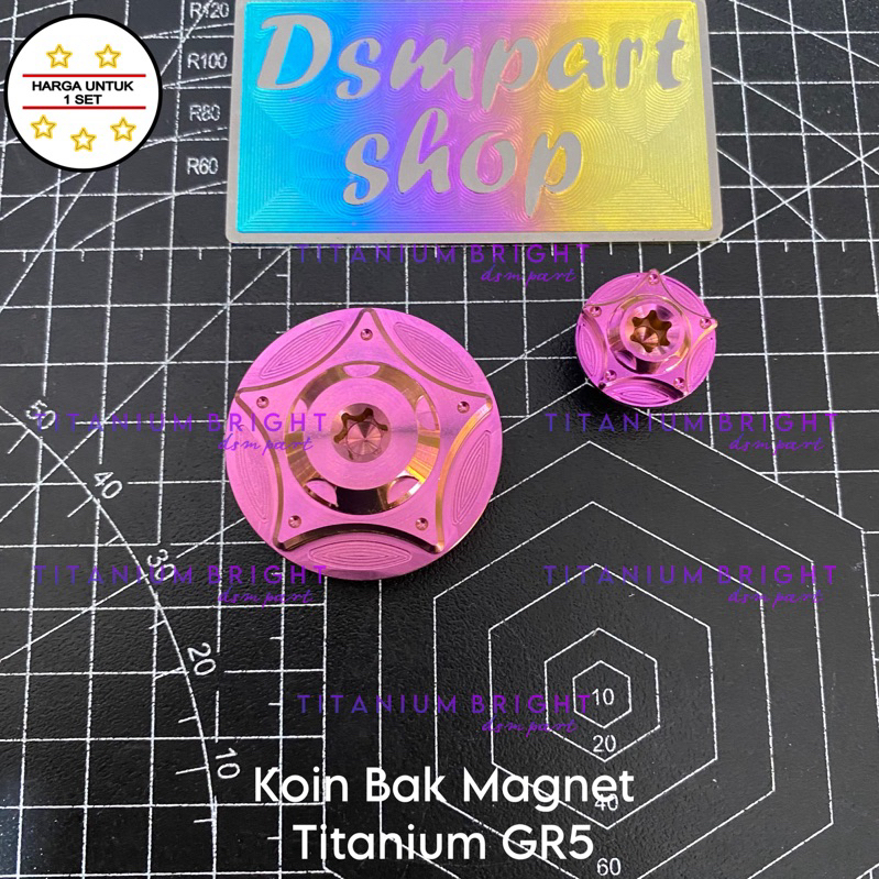 Jual Koin Magnet Suzuki Satria FU FI GSX Original Titanium GR5 | Shopee ...