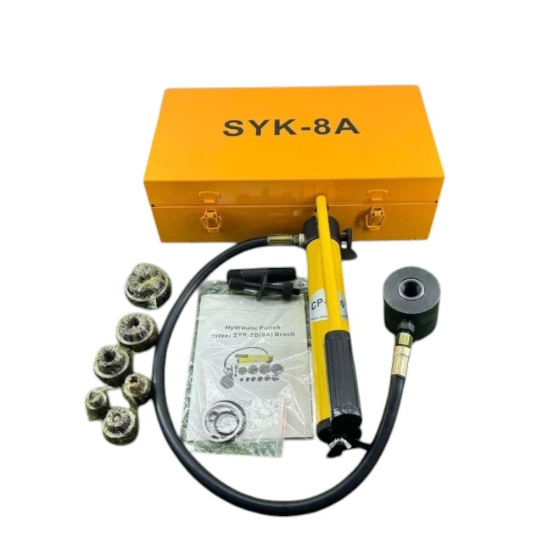 Jual SYK-8A 3.2mm 16-51mm Hydraulic Hole Punch BARTON Punching Hidrolik | Shopee Indonesia