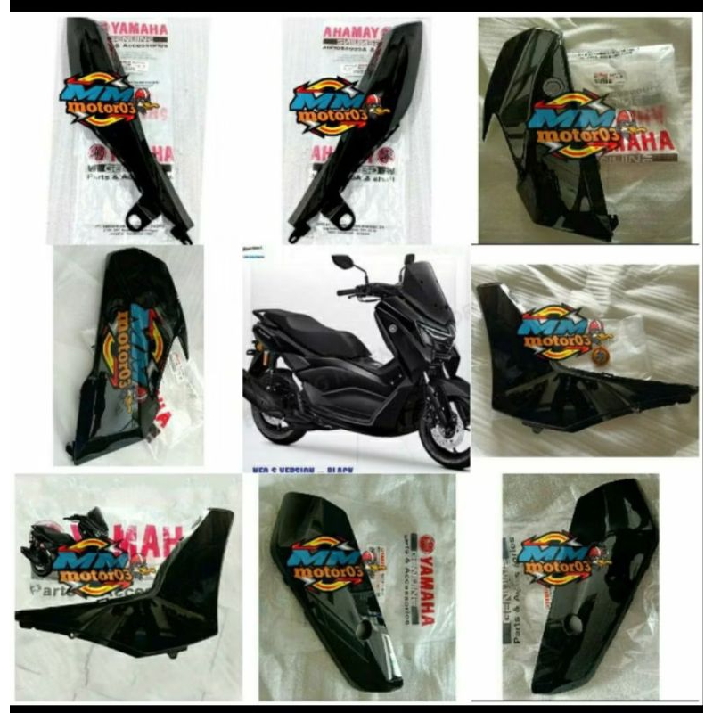 Jual FULL BODY HALUS NMAX TURBO NMAX NEO 2024 HITAM GLOSSY ORIGINAL ...