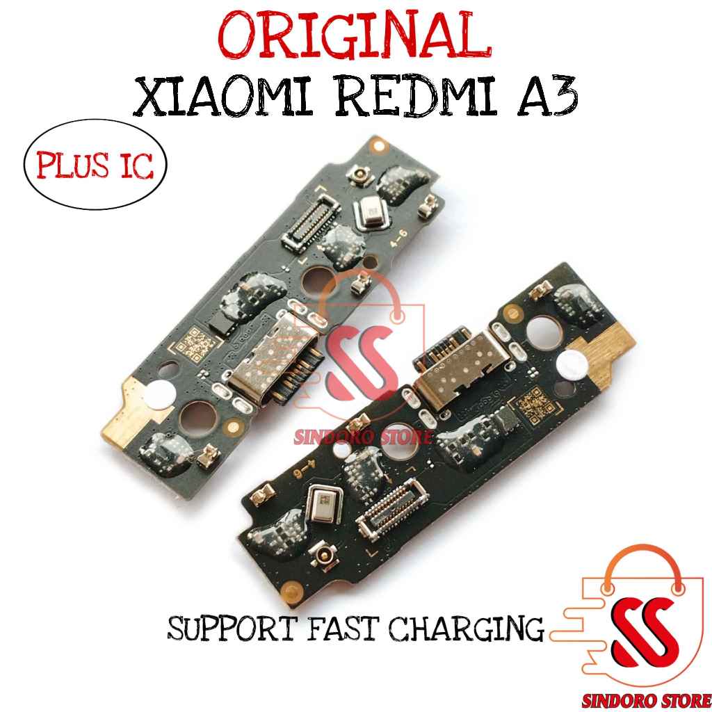 Jual Konektor Charger Xiaomi Redmi A3 Usb Papan Cas Mic Pcb Board ...