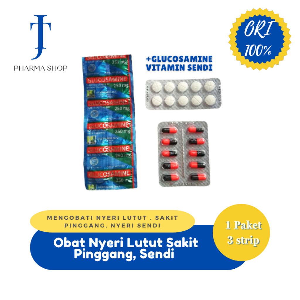 Jual Paket Obat NYERI LUTUT, SAKIT PINGGANG, SENDI REUMATIK Glukosamine ...