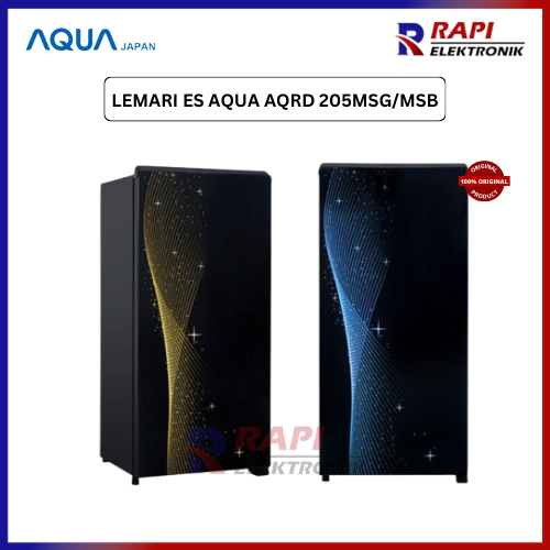 Jual LEMARI ES AQUA AQRD 205 MSG/MSB - Kapasitas 165L | Shopee Indonesia