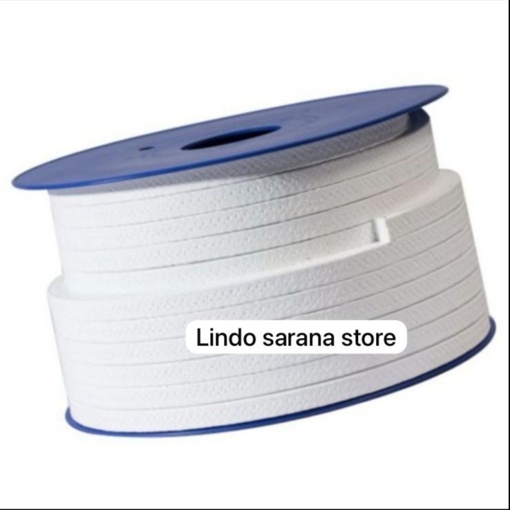 Jual gland packing pure teflon 12mm x 12mm(ptfe) | Shopee Indonesia