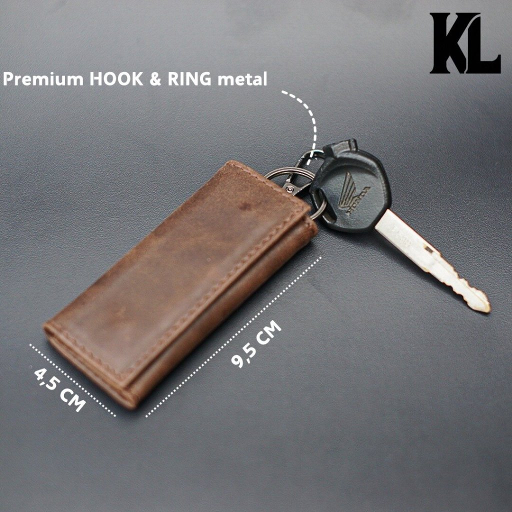 Jual RAGNALA Keychain Wallet Dompet STNK gantungan kunci KULIT SAPI ...