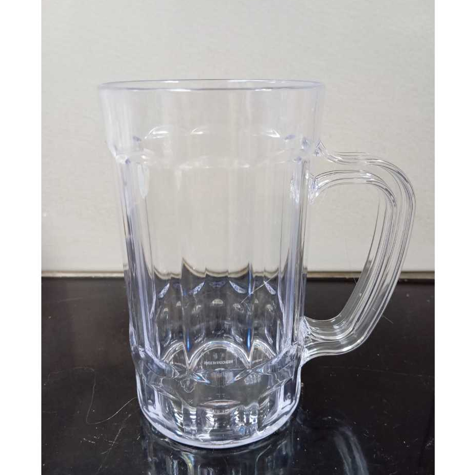 Jual GELAS BIR ATOM MICA PLASTIK BENING BESAR/TEMPAT KOPI TEH | Shopee ...
