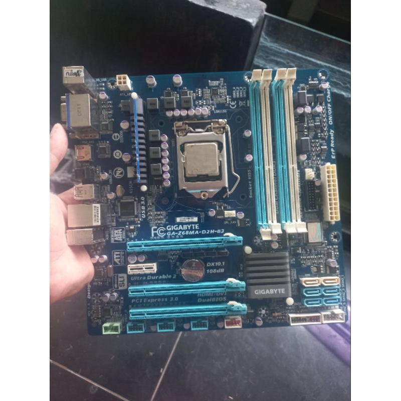 Jual Paket mainboard GIGABYTE Z68 proc i7 2600k ddr3 | Shopee Indonesia