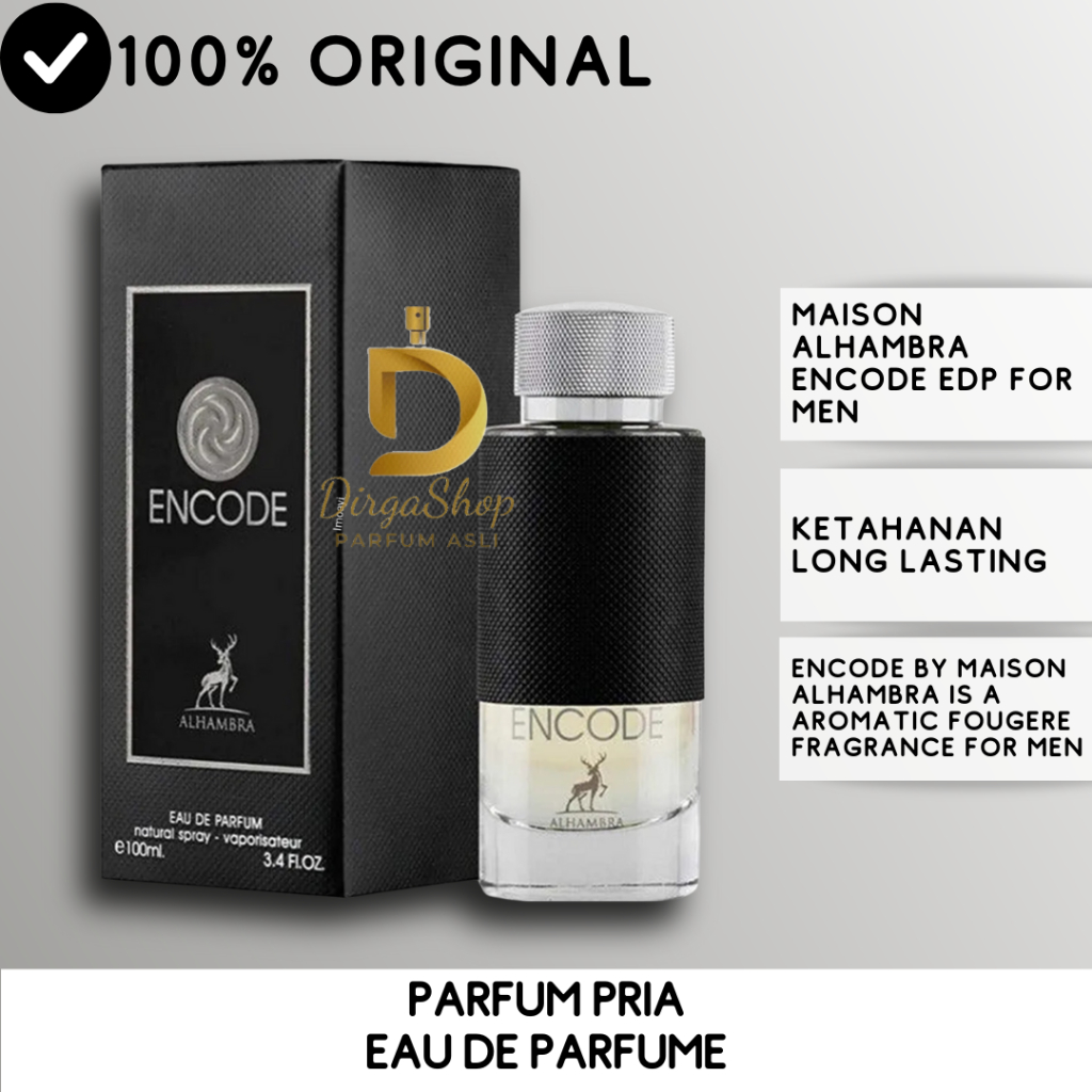 Jual Maison Alhambra Encode EDP For Men | Shopee Indonesia