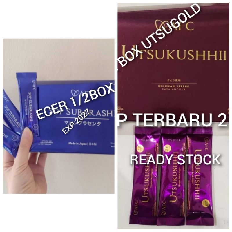 Jual ECERAN 1/2 BOX SUBARASHI SOP / USTUGOLD (14 SACHET) ORIGIN ...