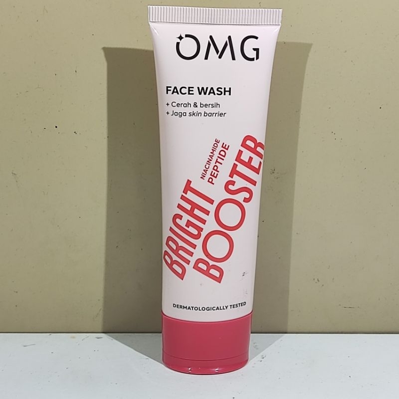 Jual Produk Baru OMG Bright Booster Face Wash 50ml | Shopee Indonesia