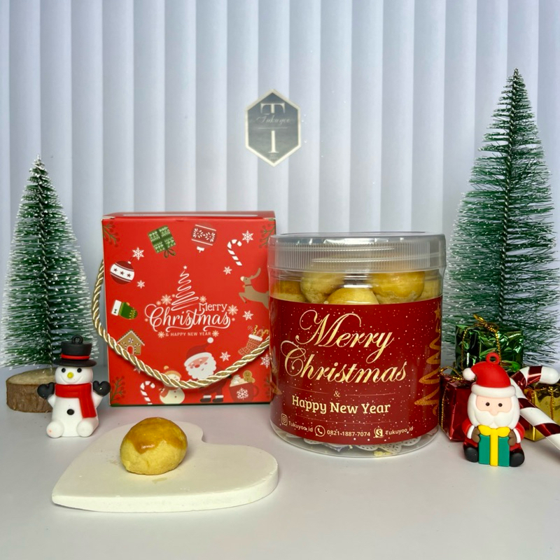 Jual HAMPERS NATAL 2024 PAKET A Isi 1 Jar | Nastar Wisman | Cookies ...