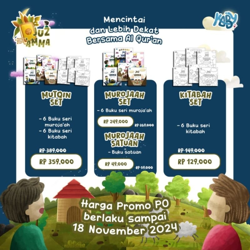 Jual JUZ AMMA MUROJAAH SET | Shopee Indonesia