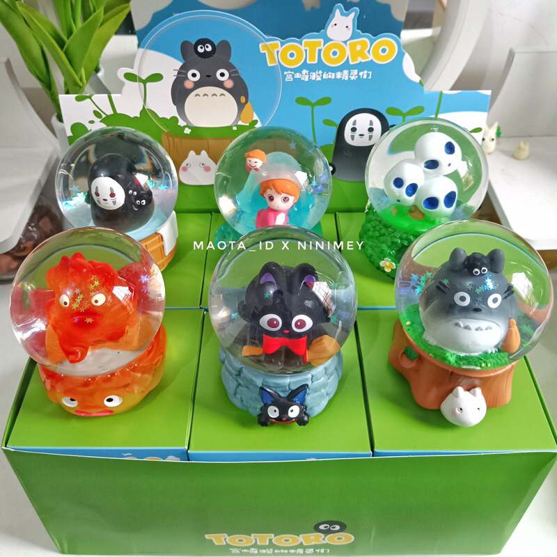 Jual Blind Box Musical Snow Globe Studio Ghibli Edition / Blind Box ...