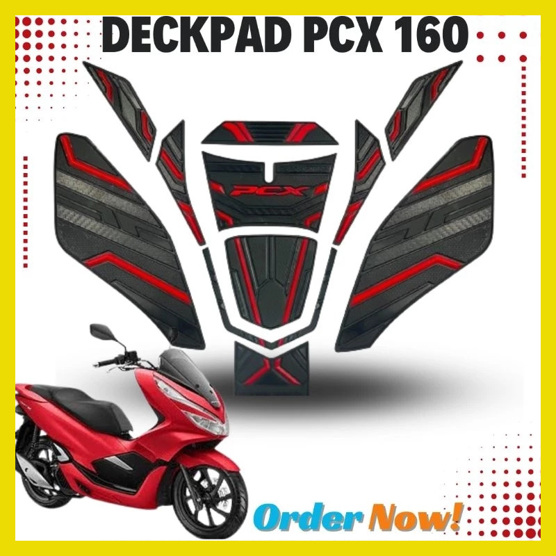 Jual TANKPAD PCX 160 || BAHAN KARET ASLI PREMIUM, TEBAL, ANTI LICIN ...