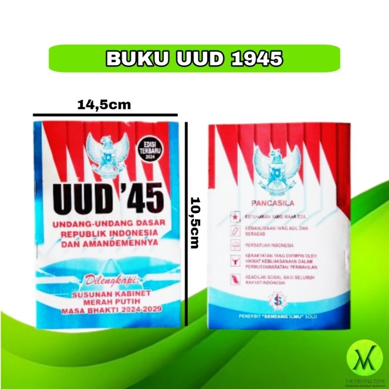 Jual BUKU UUD 1945 DAN AMANDEMEN 2024-2029 | Shopee Indonesia