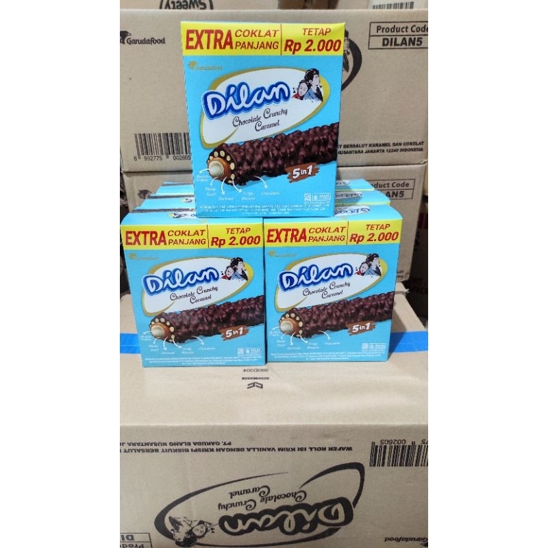 Jual Dilan / Dilan Chocolate (1 Box isi 12pcs ) | Shopee Indonesia