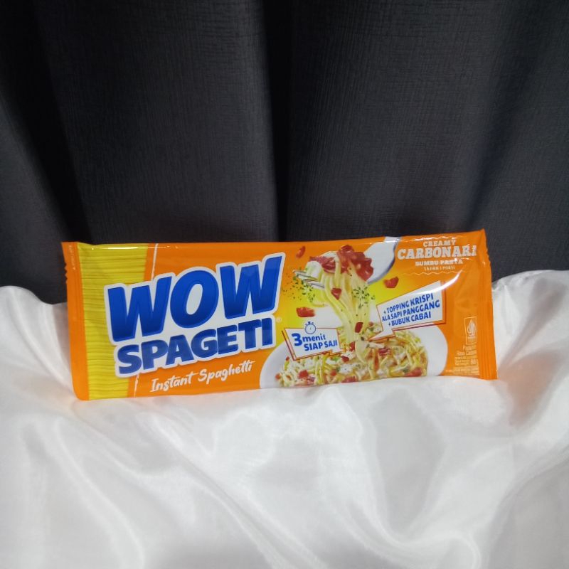 Jual WOW SPAGETI CREAMY CARBONARA | Shopee Indonesia
