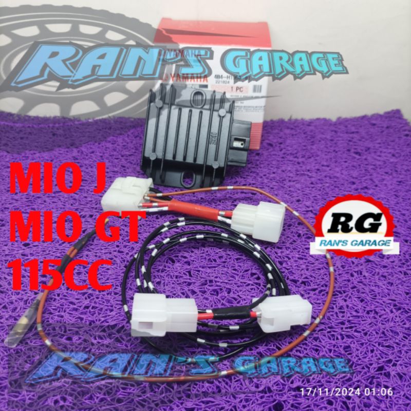 Jual CUSTOM KABEL SOKET DC FULLWAVE YAMAHA MIO J MIO GT 115CC PLUS ...