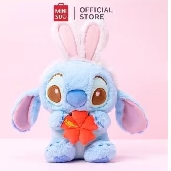 Jual boneka stitch brand miniso. boneka bulu lembut karakter disney ...