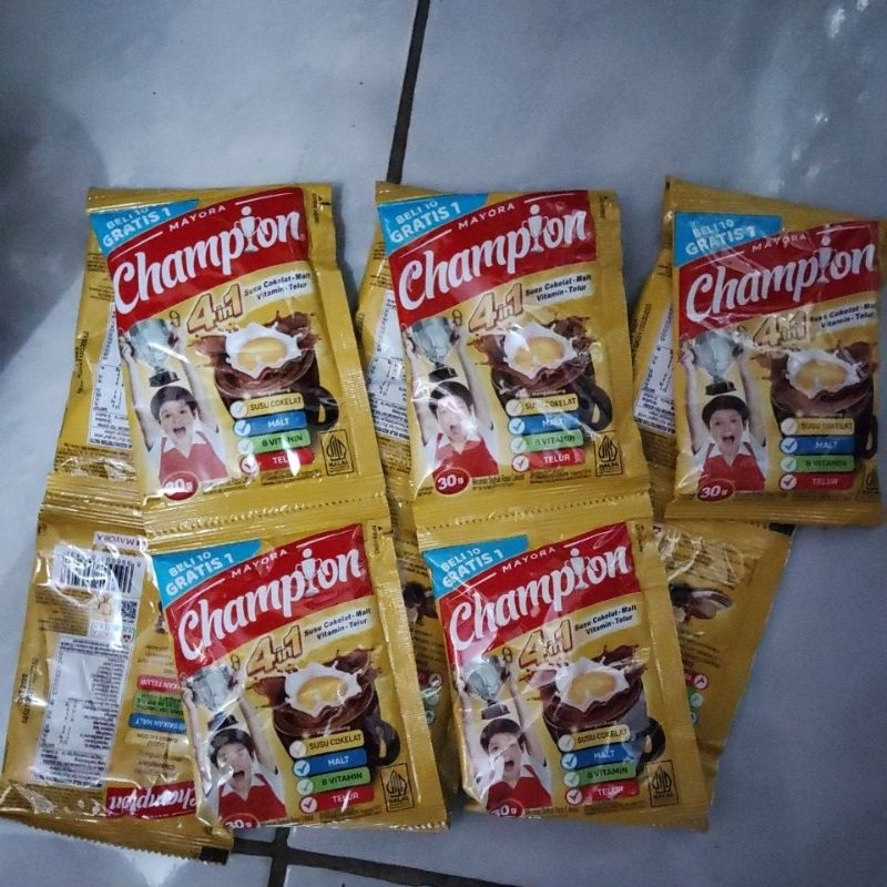 Jual Energen CHAMPION Renceng 10+1 sachet | Shopee Indonesia
