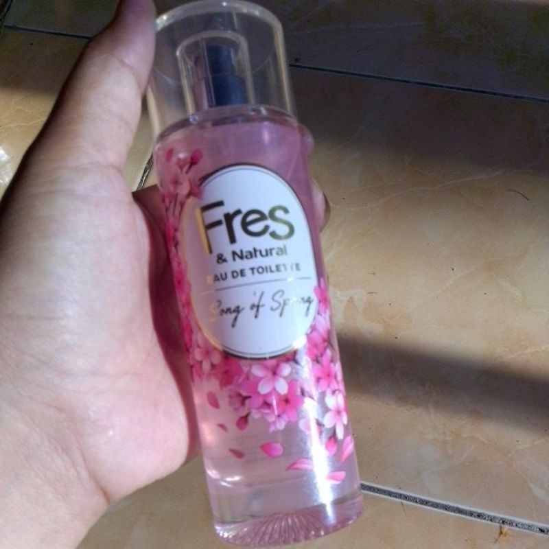 Jual fres and natural eau de toilette song of spring 100ml | Shopee ...