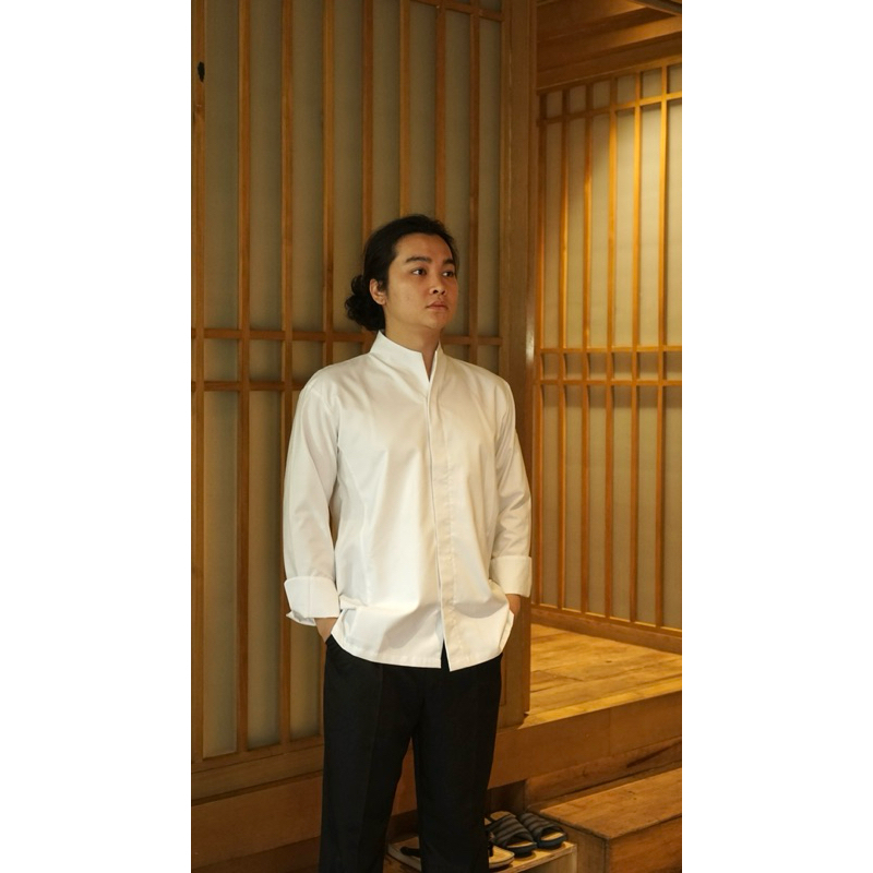 Jual “Tokyo" Style Chef Jacket / Seragam Kitchen Unisex / Aksara Chef ...