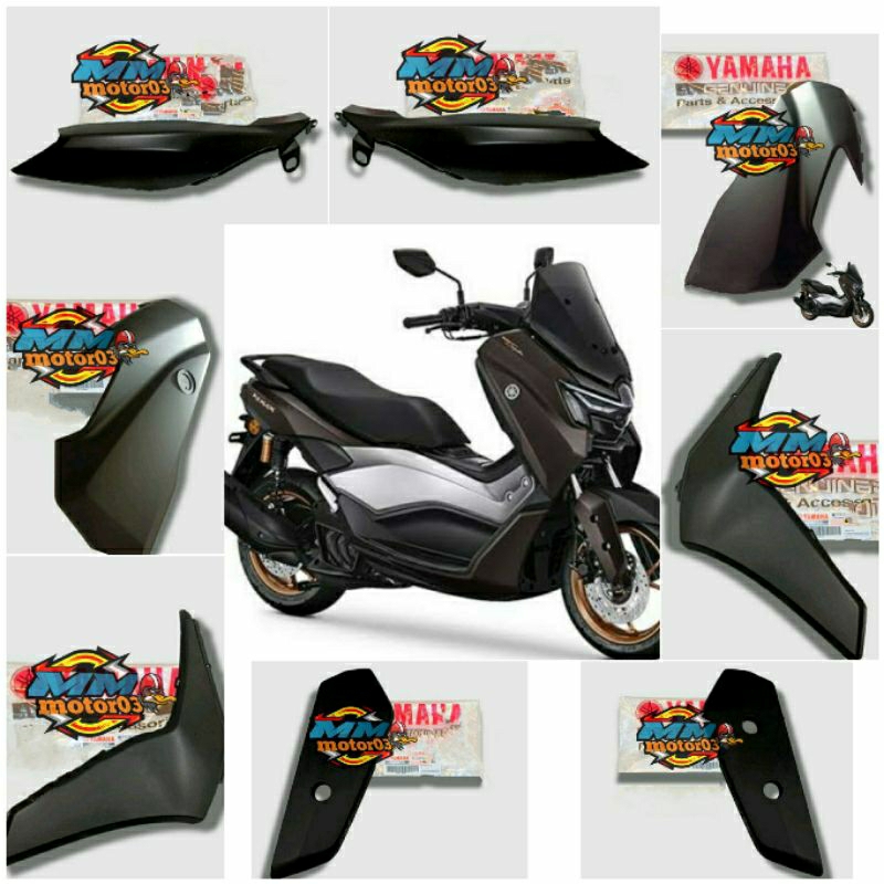 Jual COVER BODY HALUS NMAX TURBO TECH MAX HITAM DOFF ORIGINAL YGP ...
