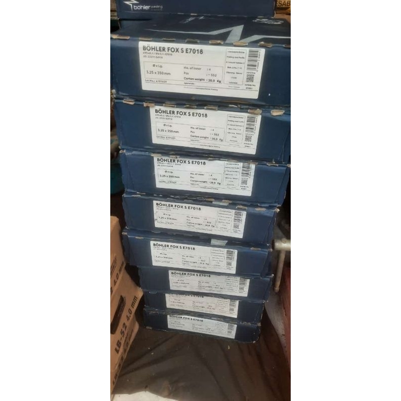 Jual KAWAT LAS BOHLER E7018 Size.3.2MM | Shopee Indonesia