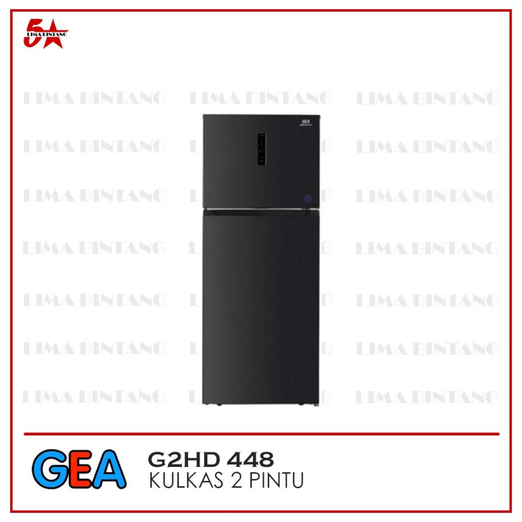 Jual GEA KULKAS 2 PINTU 448 LITER G2HD 448 TOP MOUNT FRIDGE FREEZER ...