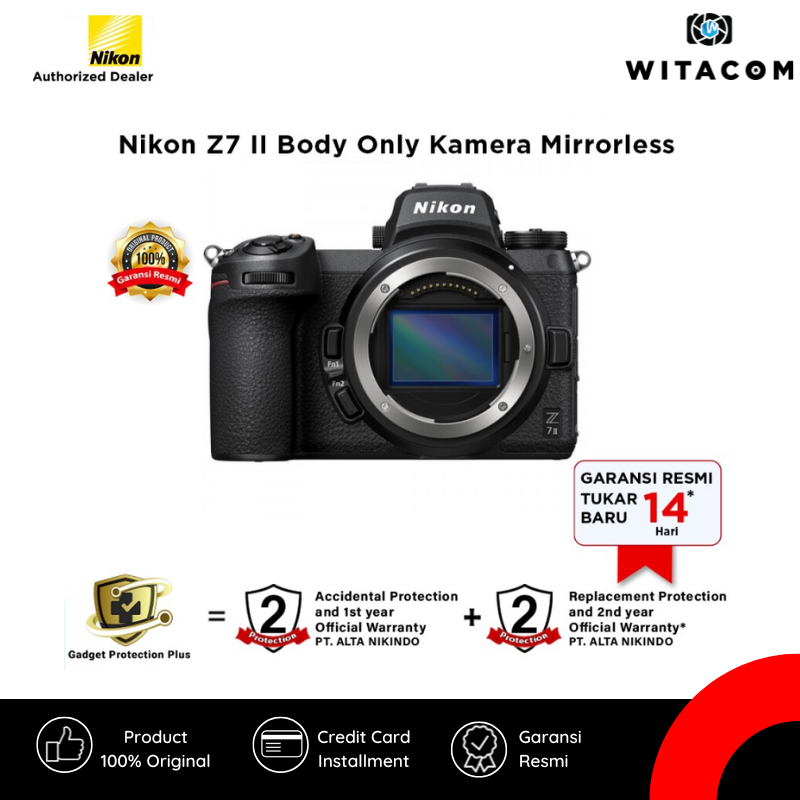 Jual Nikon Z7 II Z7II Body Only Kamera Mirrorless - Garansi Resmi ...