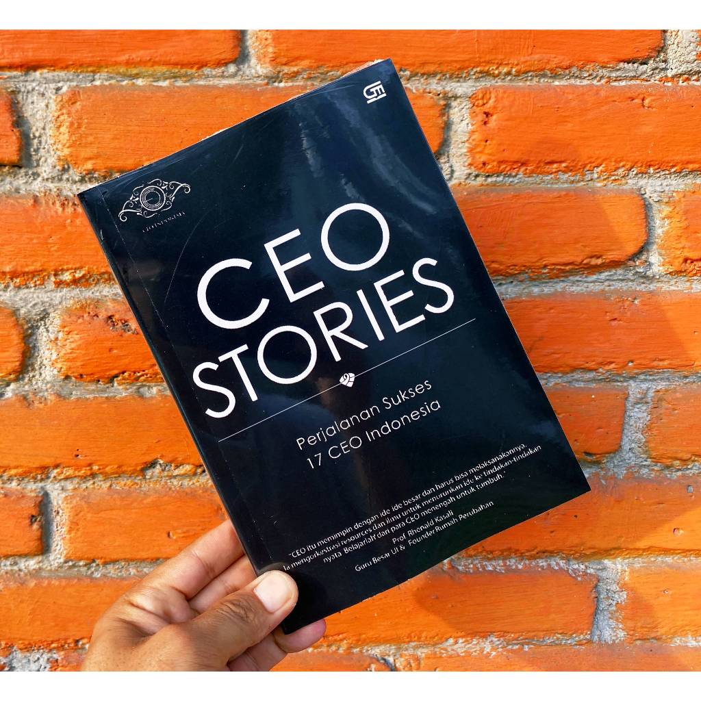 Jual Buku CEO Stories Perjalanan sukses 17 CEO Indonesia | Shopee Indonesia