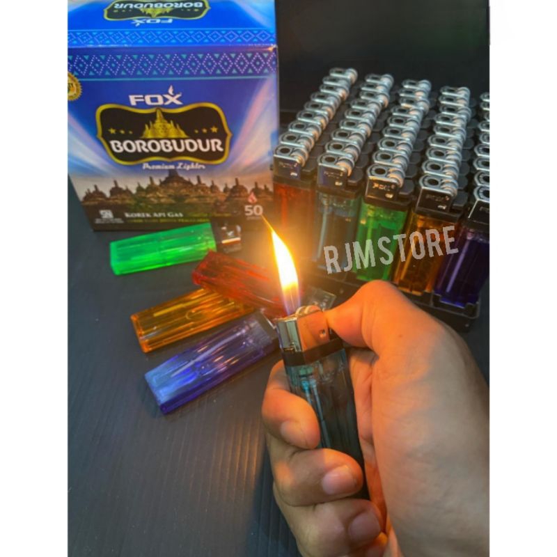 Jual ( Ecer 1 pcs ) Korek Api Roda Fox - Nagoya Gas Lighter / Korek Api ...