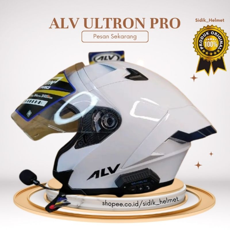 Jual HELM ALV ULTRON PRO 100% ORIGINAL, HELM GANTENG ALV, Helmet Half ...