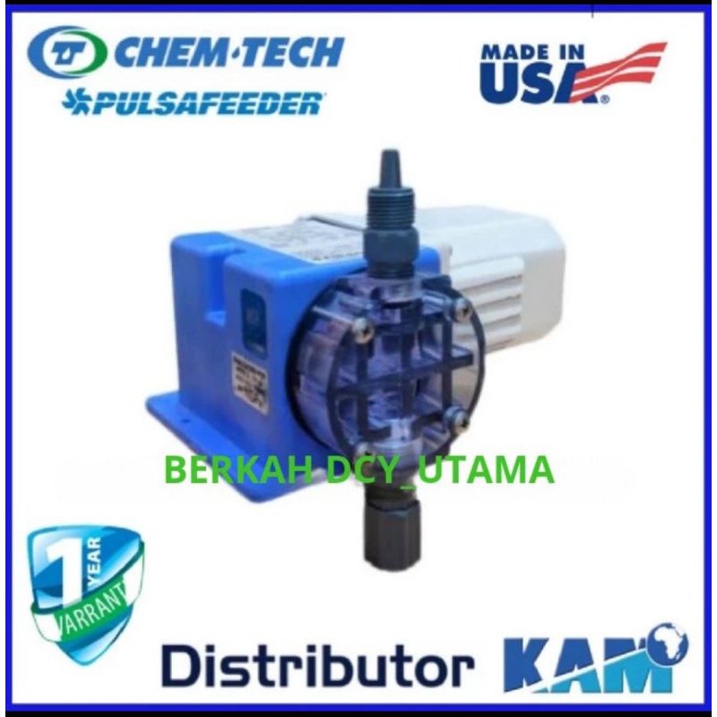 Jual Dosing Pump Chemtech Pulsafeeder 100-030 , Kap 4,7 LPH tekanan 7 Bar | Shopee Indonesia
