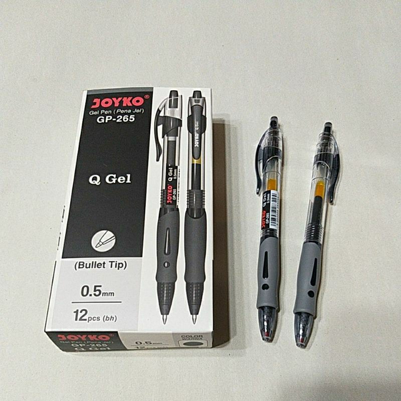 Jual Pulpen /Pena/Pen Ballpen Joyko QGel GP 265 Harga Per box isi 12pcs | Shopee Indonesia