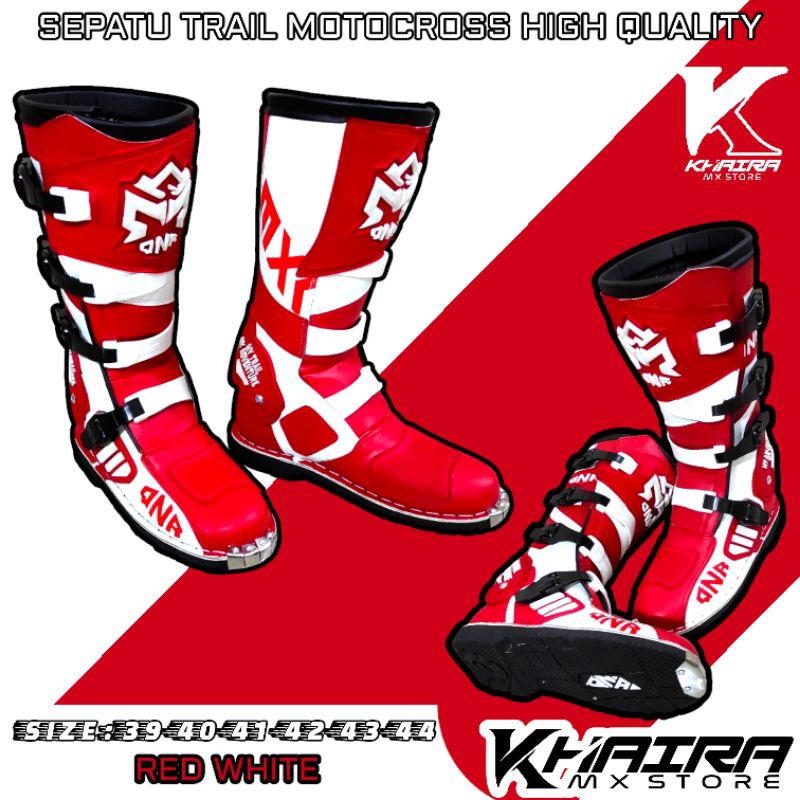 Jual Sepatu Trail Motocross QNR ORIGINAL New Desain 2025 | Shopee Indonesia