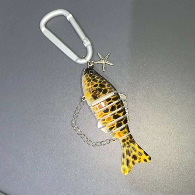 Jual Carabiner Fish Bagcharm by come.lofficial | Gantungan tas kalcer ...